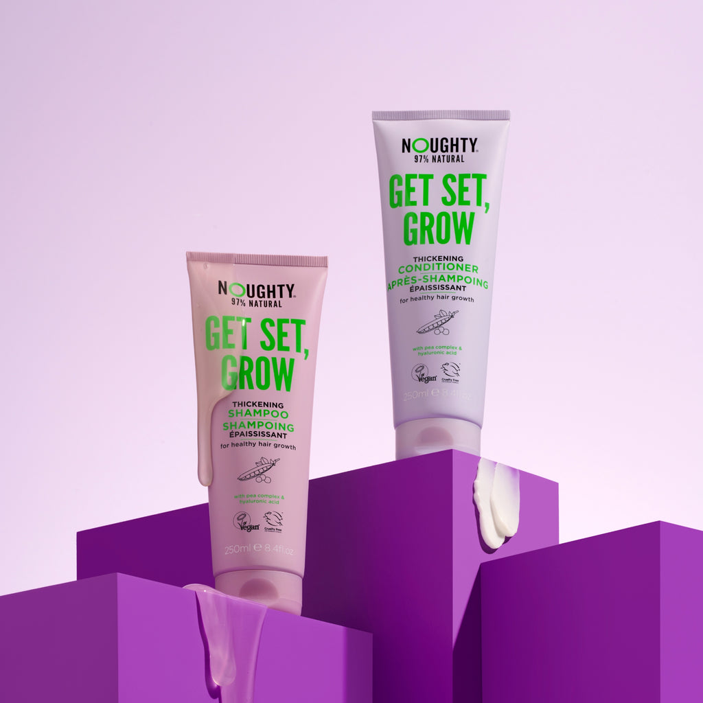 Noughty - Haarverdichtung Get Set, Grow Shampoo & Conditioner Duo